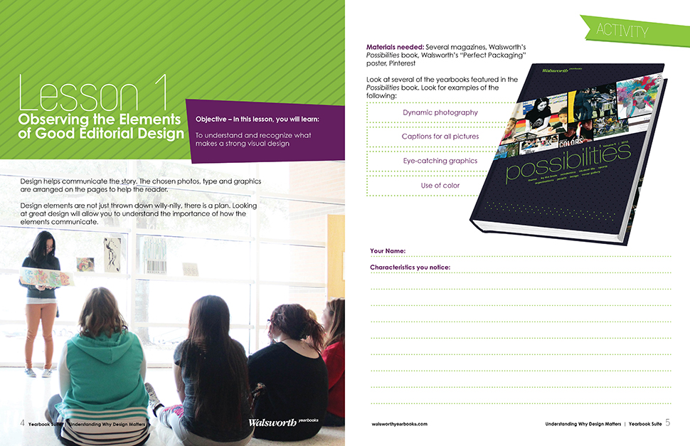 Make Your Yearbook Design One for the Books » Walsworth Yearbooks