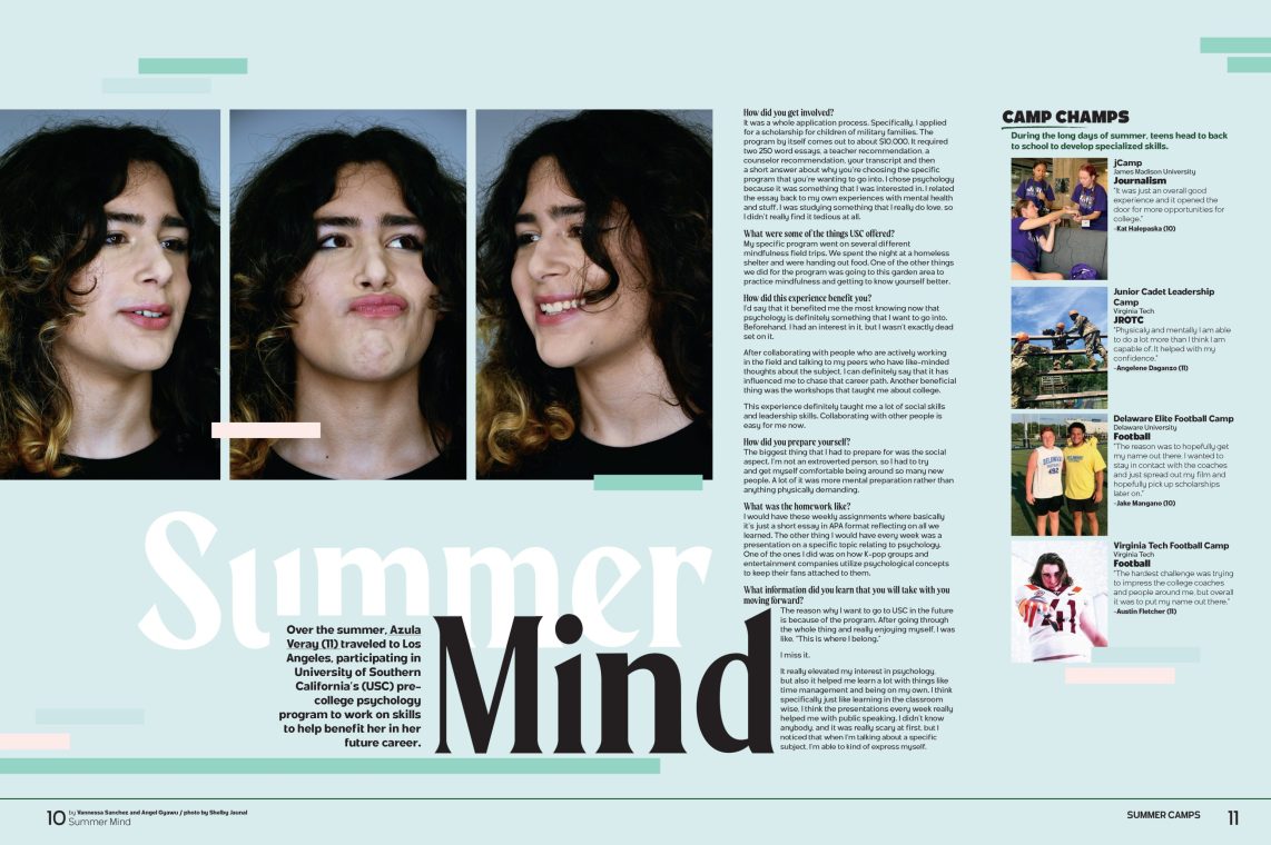 Summer Spread for Your Yearbook | Walsworth Yearbooks