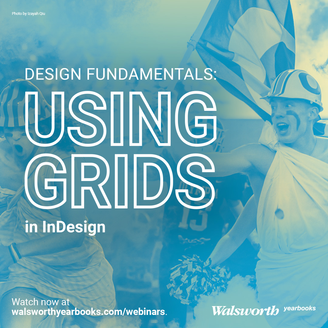 Using Grids in InDesign: Video Training With the Yearbook Experts