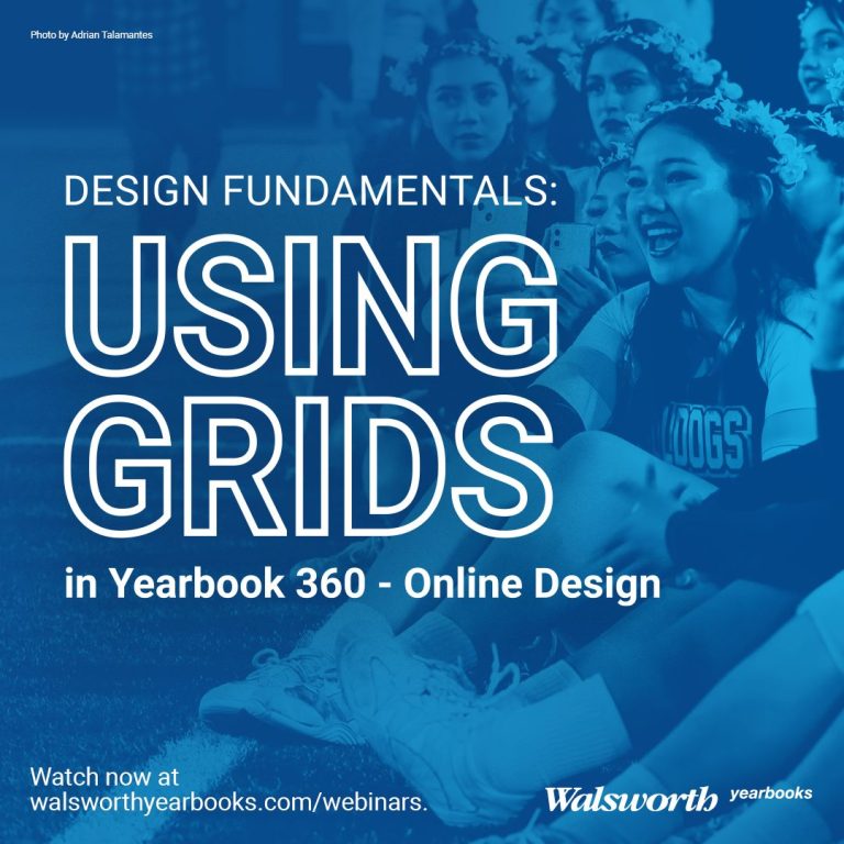 Design Fundamentals: Using Grids in Yearbook 360 – Online Design