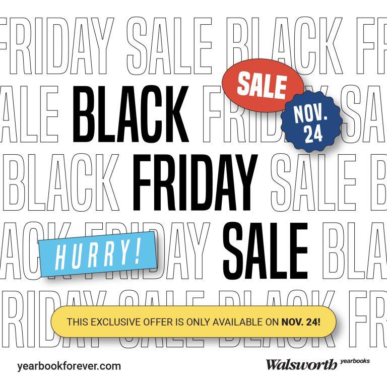 Black Friday & Cyber Monday | Yearbook Social Media Graphics