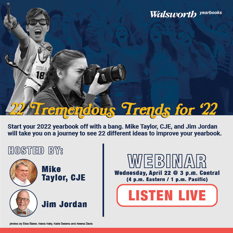 22 Trends for ’22 | Yearbook Training Videos | Yearbook Trends